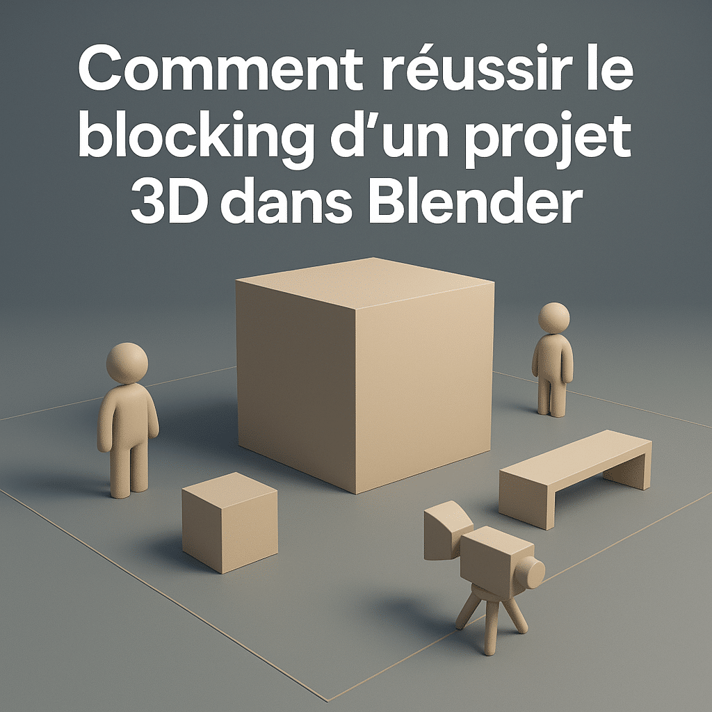 Comment structurer vos scènes 3D : le Blocking - Passeos